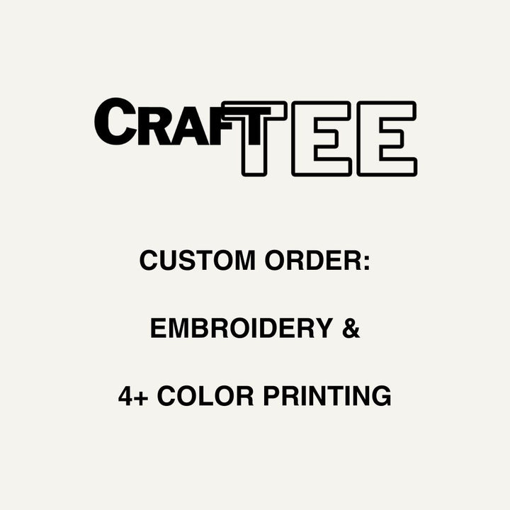 Customizable Products – Craft Tee